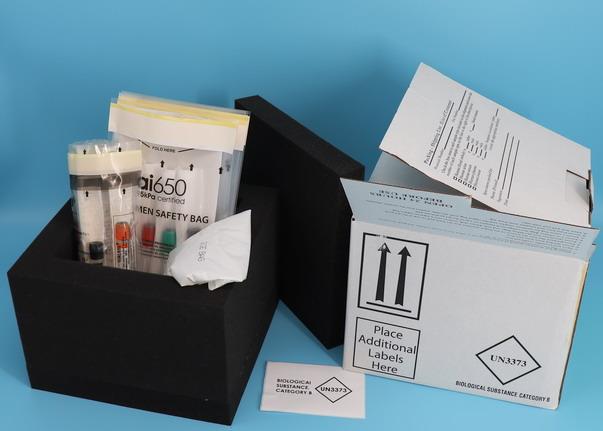 Airproof Blood Sample Transportation Box For Packaging Of Samples IATA ...